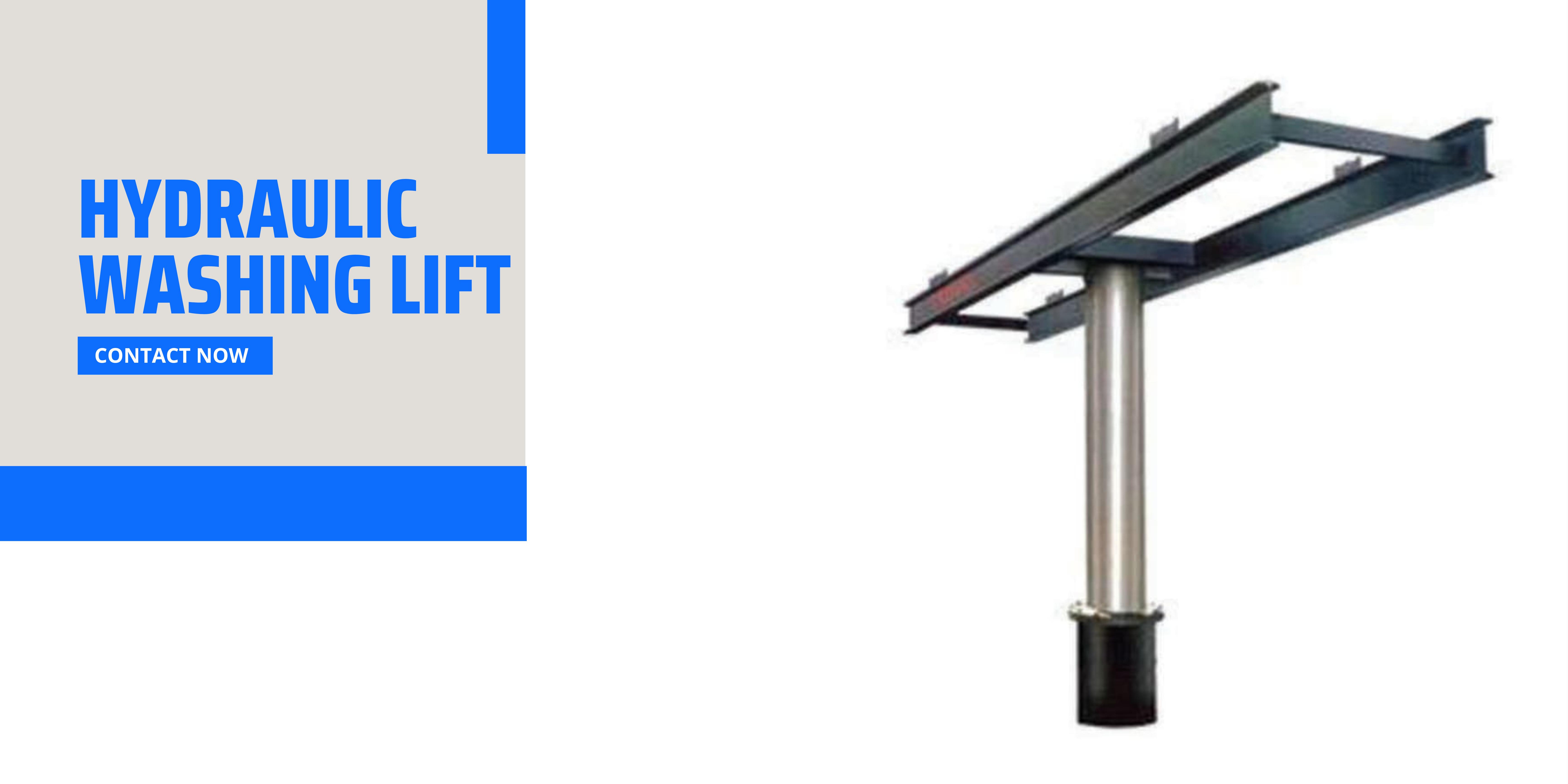 Hydraulic Washing Lift Manufacturers & Suppliers in India